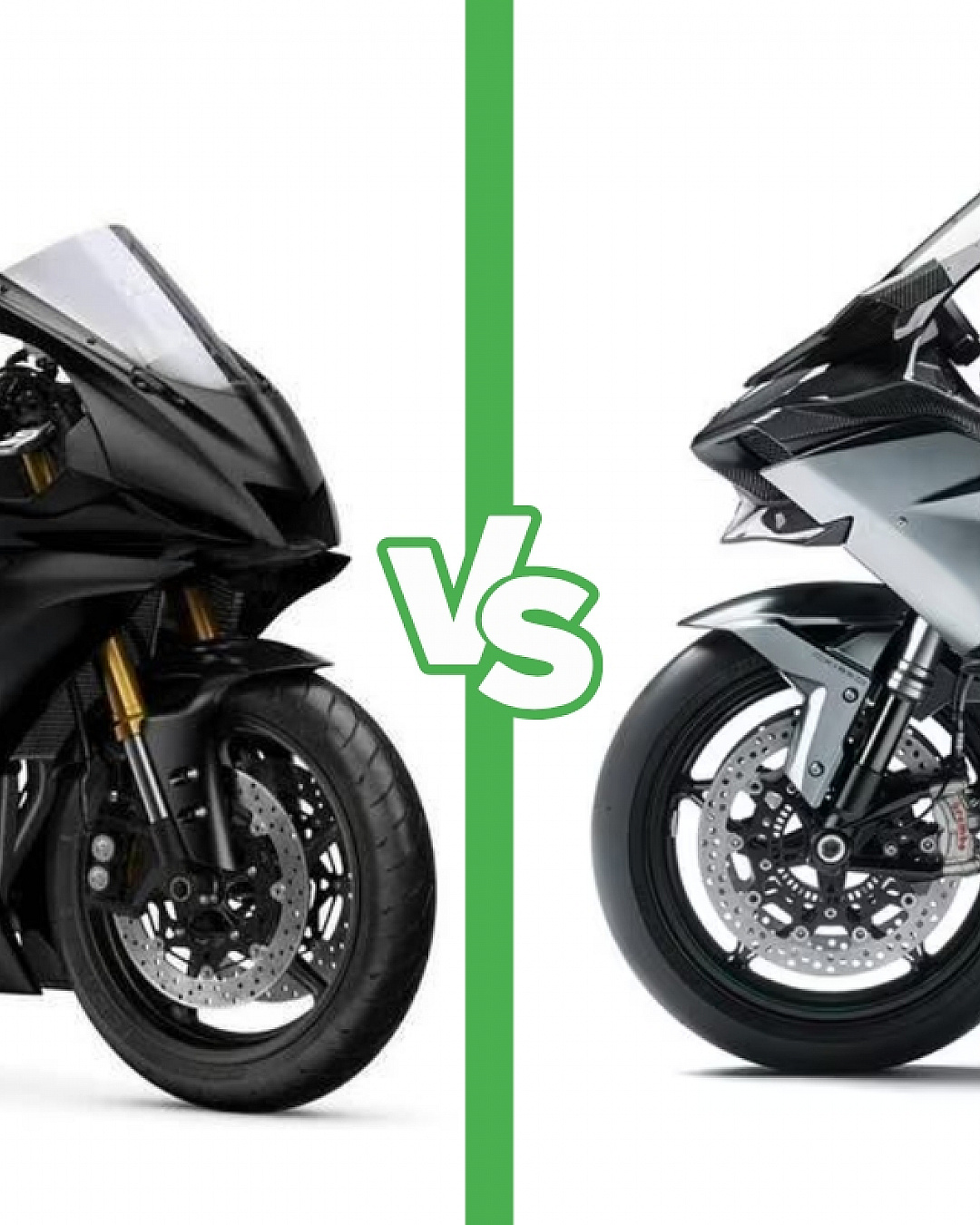 Un duello tra titani della strada: Yamaha R6 vs. Kawasaki Ninja H2