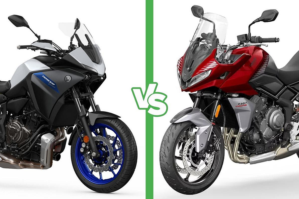 Una vita da mediane: Yamaha Tracer 700 vs. Triumph Tiger 660 Sport ...