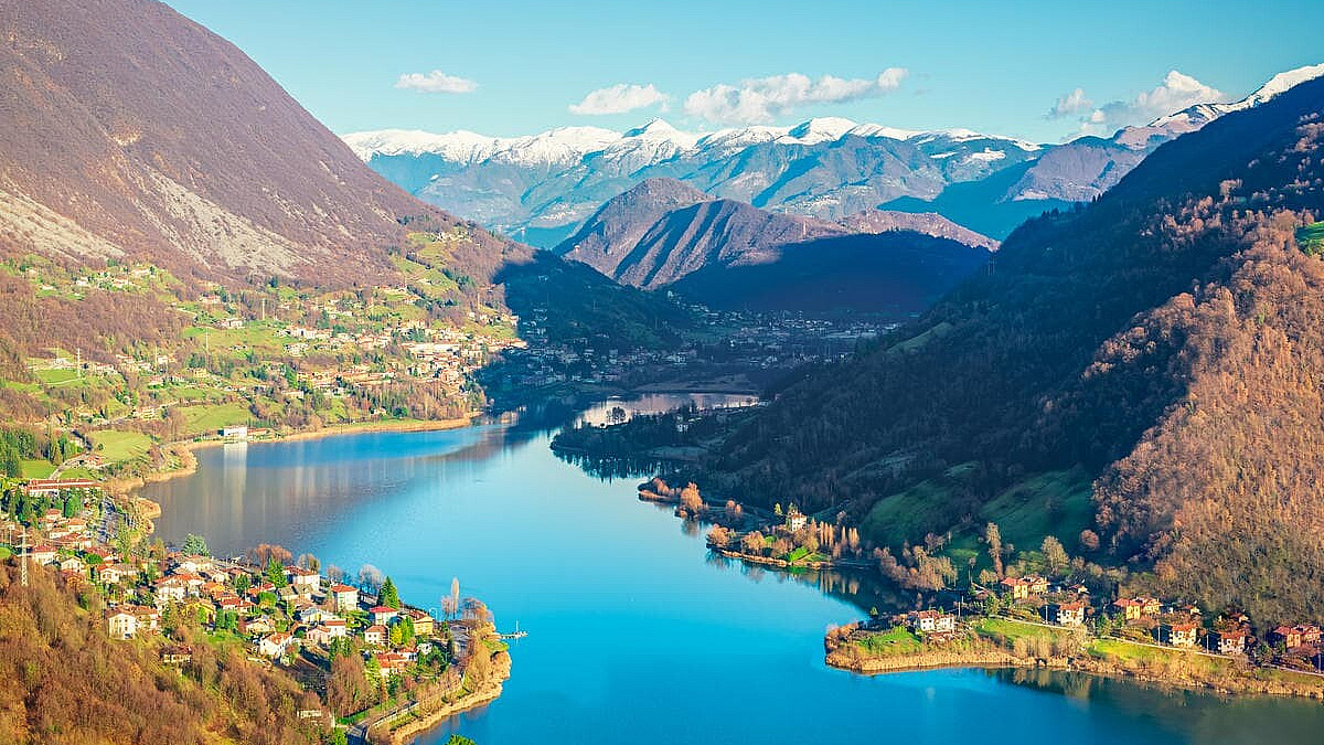 Qui l’uomo sembra non essere mai arrivato: vicino Bergamo c’è il “lago ...