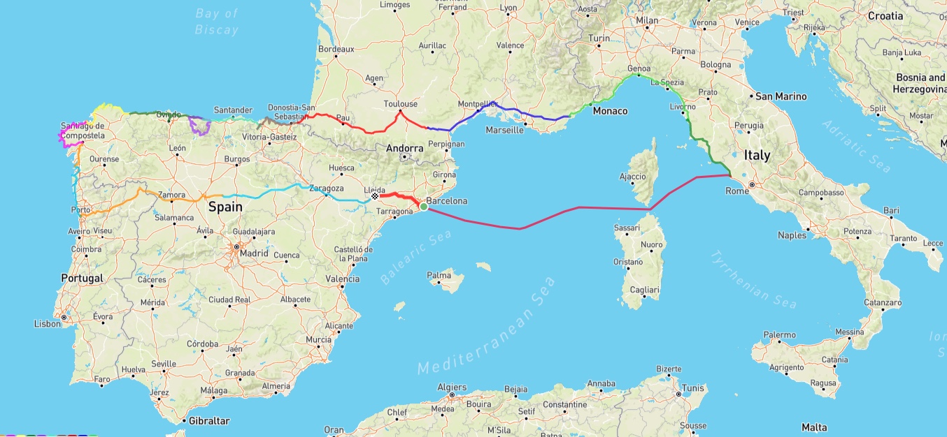 Tour di Spagna e Portogallo in moto - TrueRiders