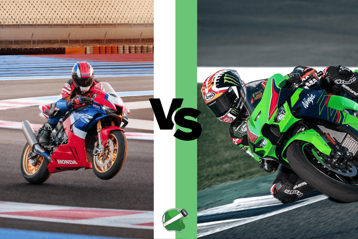 Super sfida tra superbike: Honda Fireblade vs Kawasaki Ninja, due ...