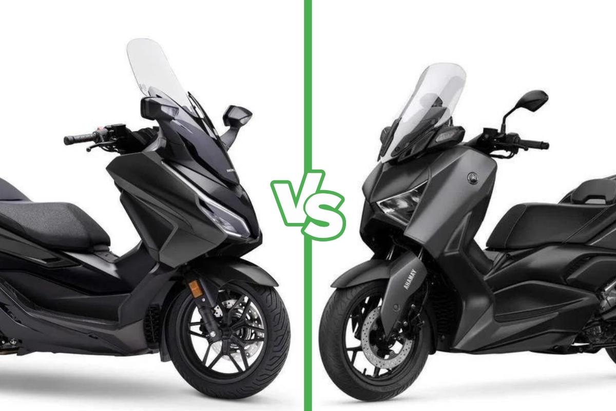 Honda Forza 350 vs. Yamaha Xmax 300: un duello tra titani sì, ma nel ...