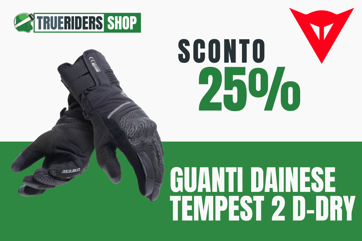 Dainese Tempest 2 D-Dry per un autunno in moto davvero confortevole